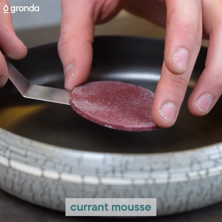 Signature Dish: Black Currant | Greek Yoghurt | Vanilla Noir | Buckwheat